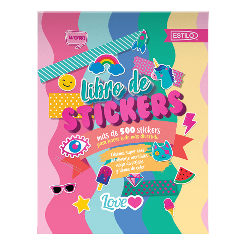Libro de Stickers Love - polipapel