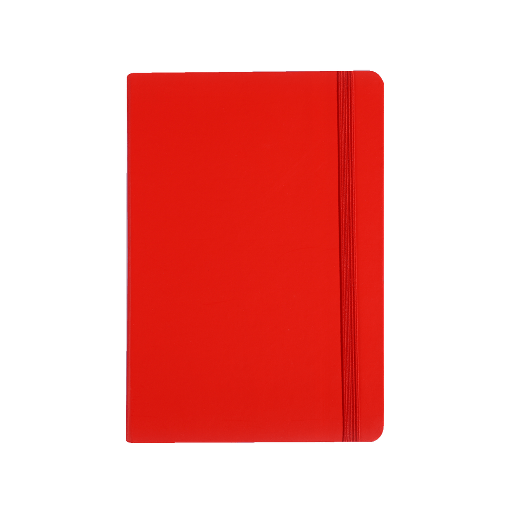 Libreta Rojo A7 / 96 Hojas / 10 x 7.5 cm - polipapel