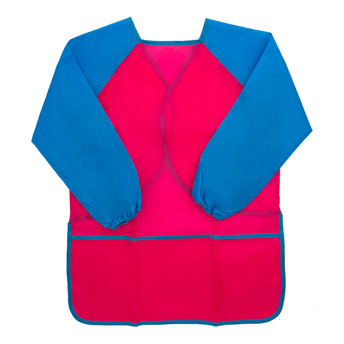 Mandil Con Mangas Colores Llanos 60 x 40 cm - polipapel