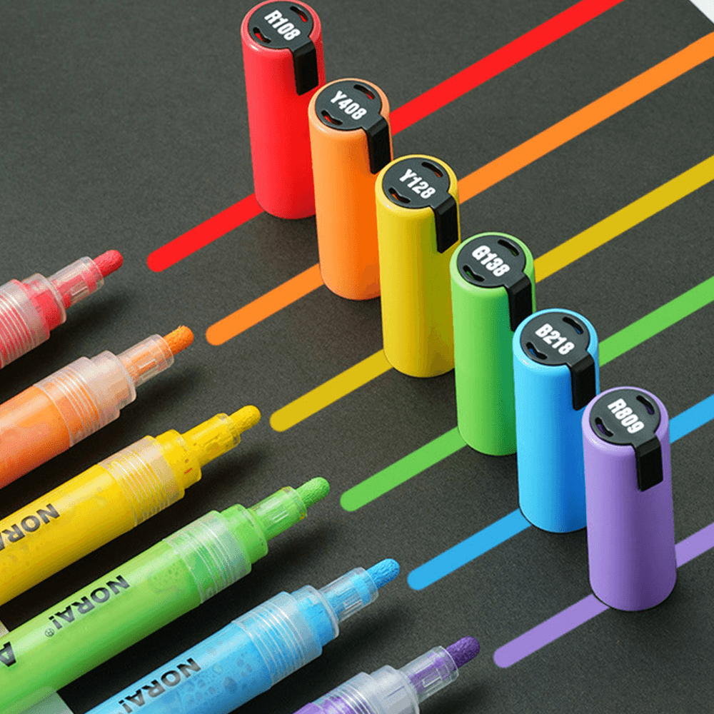 Marcador 60 Colores con Estuche - polipapel