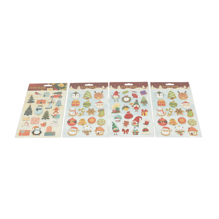 Set Sticker Navidad 3D Christmas Elfos | Compra en POLIPAPEL - polipapel