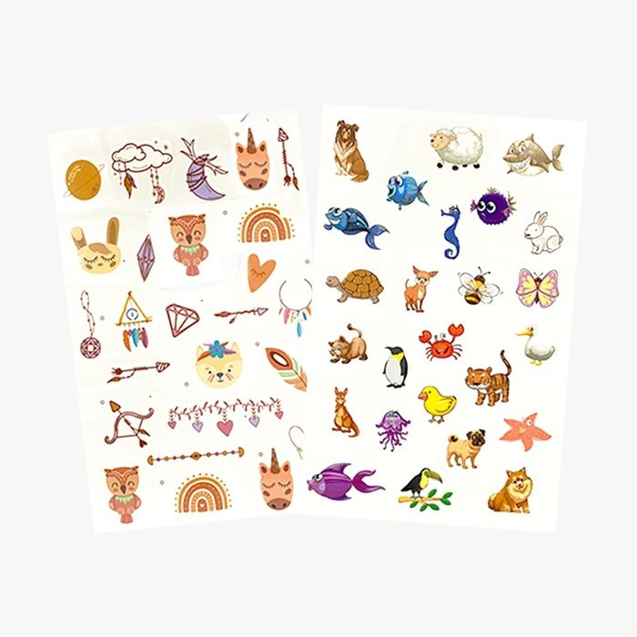 Papel Impreso para Tatuajes Temporales 4 Hojas | Compra en PYCCA ...